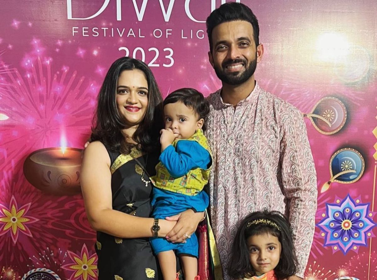 Ajinkya Rahane Family - Father, Mother, Siblings, Wife, Kids