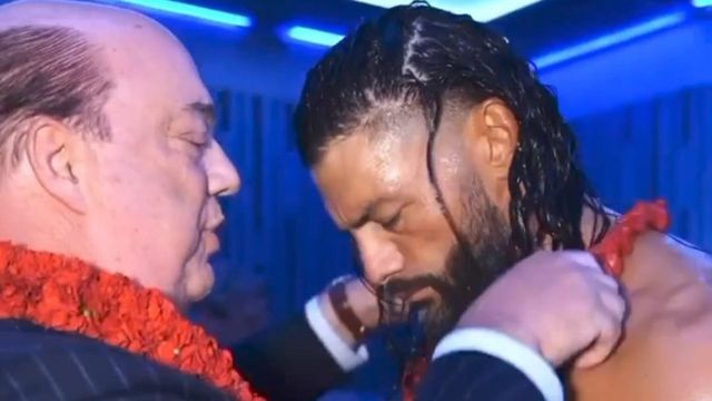 Paul Heyman sends an emotional message for Roman Reigns