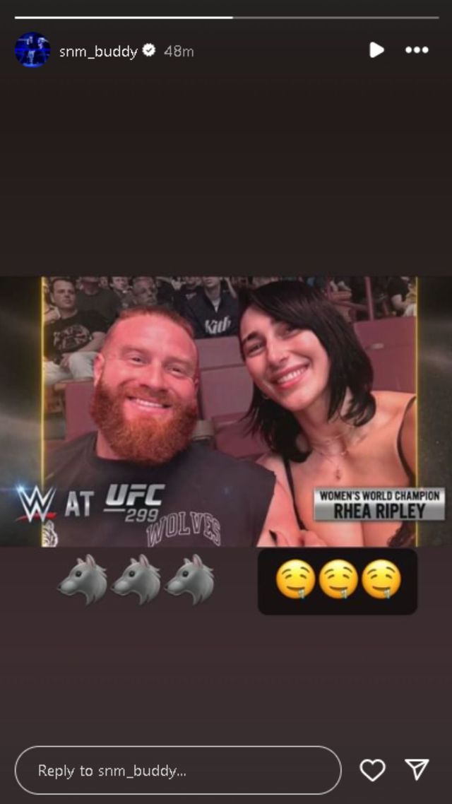 Rhea Ripley's real-life partner reacts to being featured on WWE RAW