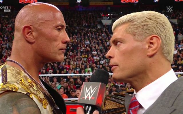 Awkward moment ensues during "title exchange" between Cody Rhodes and ...