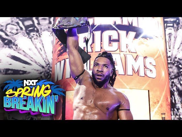 Trick Williams breaks silence with an emotional message following NXT ...