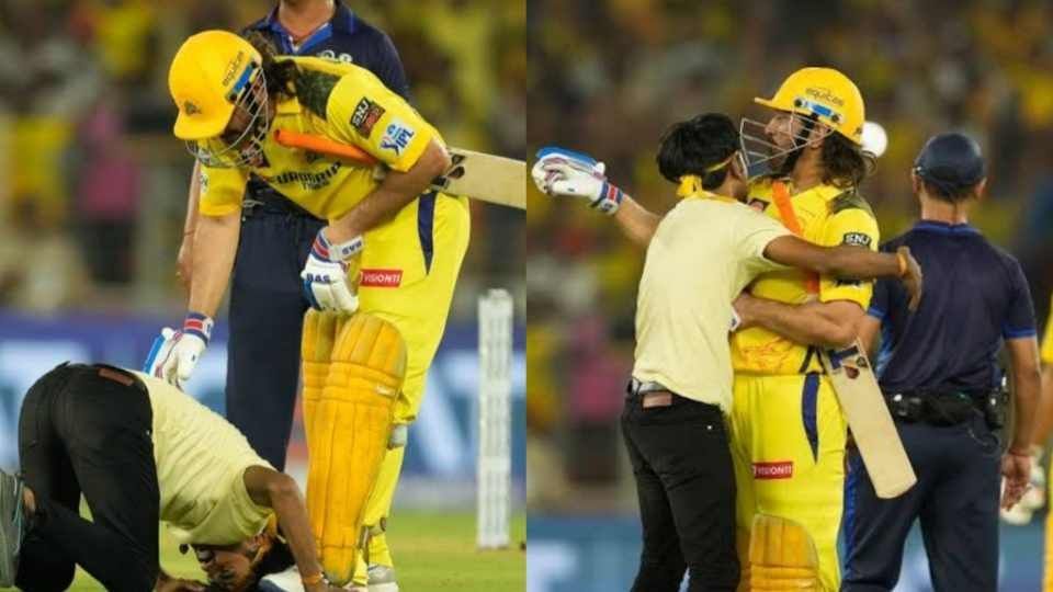 "Mahi bhai picked me up as if God has come to protect me"- Crazy fan ...