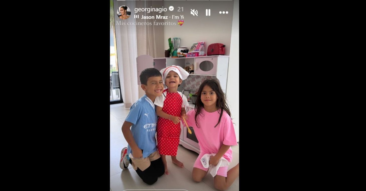 “My favorite chefs” - Georgina Rodriguez shares image of Cristiano ...