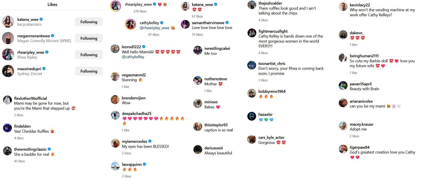 Rhea Ripley, Maxxine Dupri and many others react to WWE star's thirsty ...