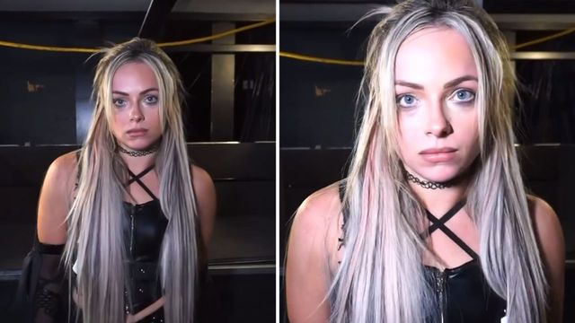 Liv Morgan reacts after punching 27-year-old star on WWE RAW