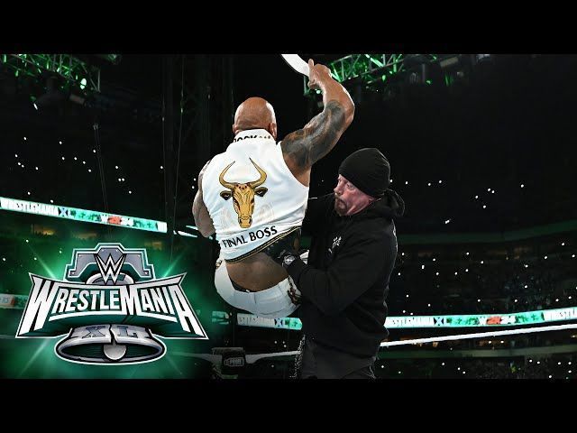 The Undertaker walked out of a WWE match after attacking his opponent ...