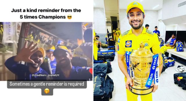 [Watch] Ambati Rayudu indirectly roasts RCB with CSK’s fifth IPL trophy celebration video
