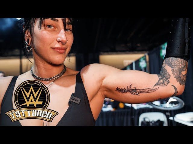 WWE Superstar Rhea Ripley gets a new tattoo
