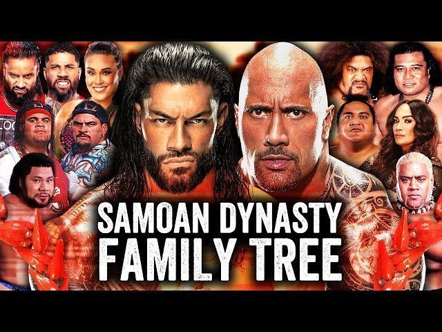 Real-life Bloodline member and close relative to The Rock used to 'eat ...