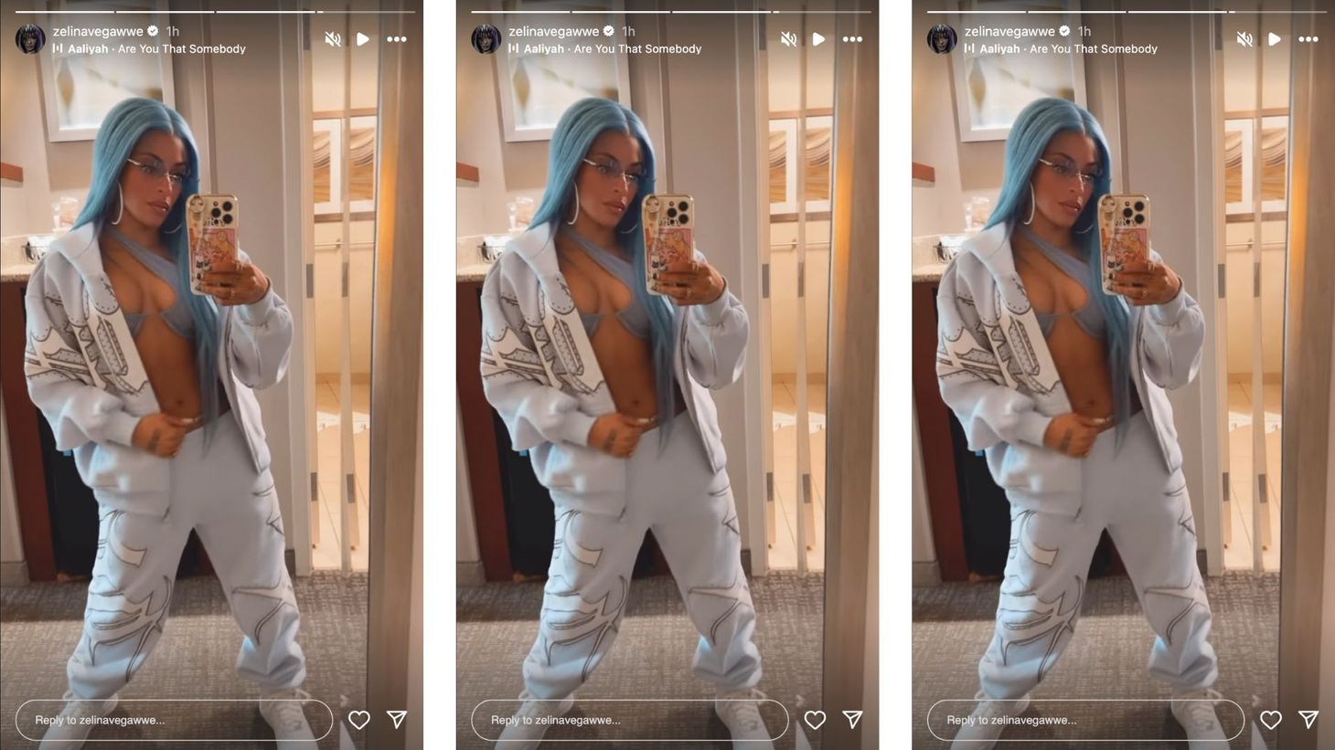 Zelina Vega shows off new look ahead of WWE RAW