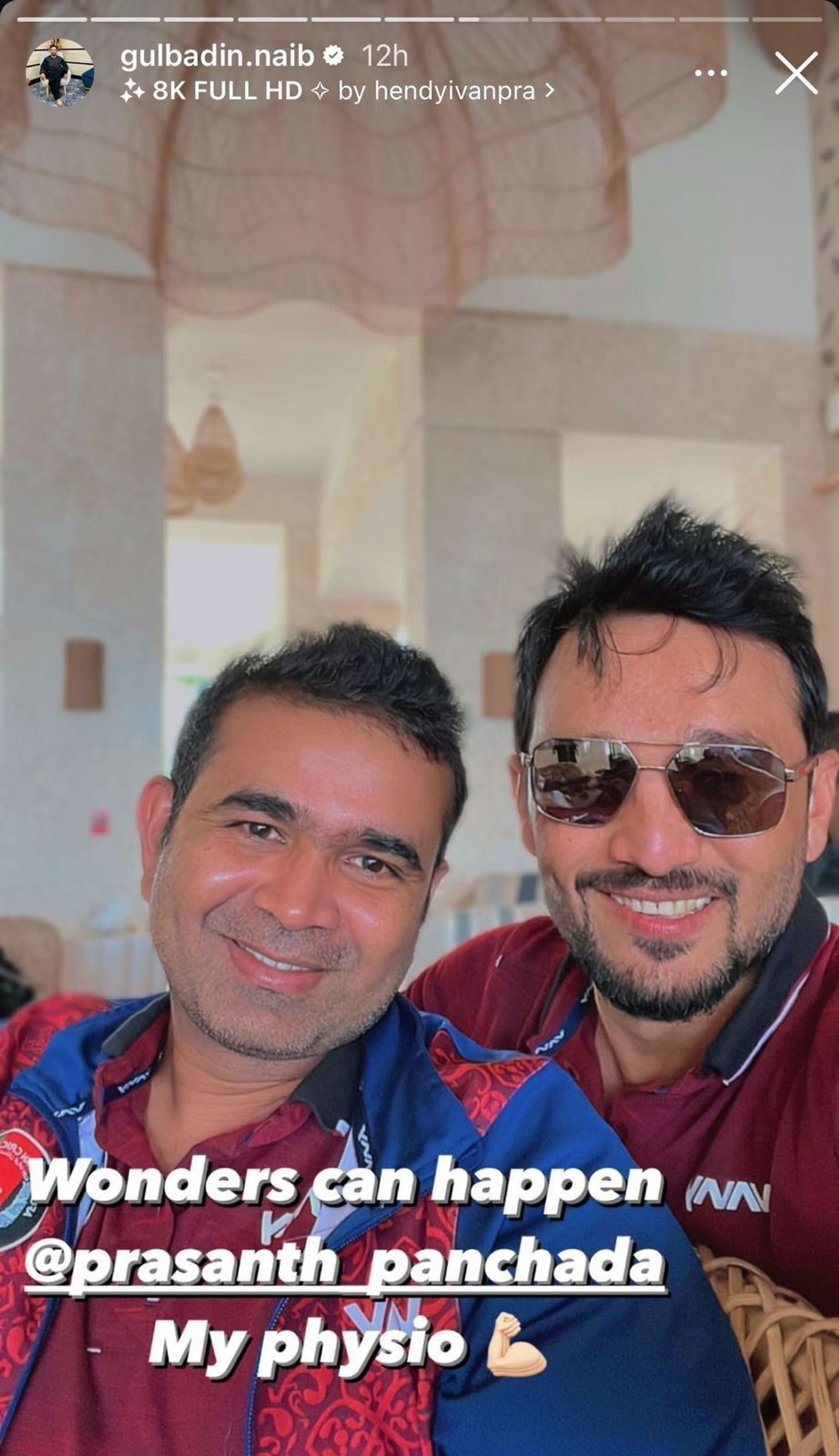 "Wonders can happen" - Gulbadin Naib thanks physio amid injury ...