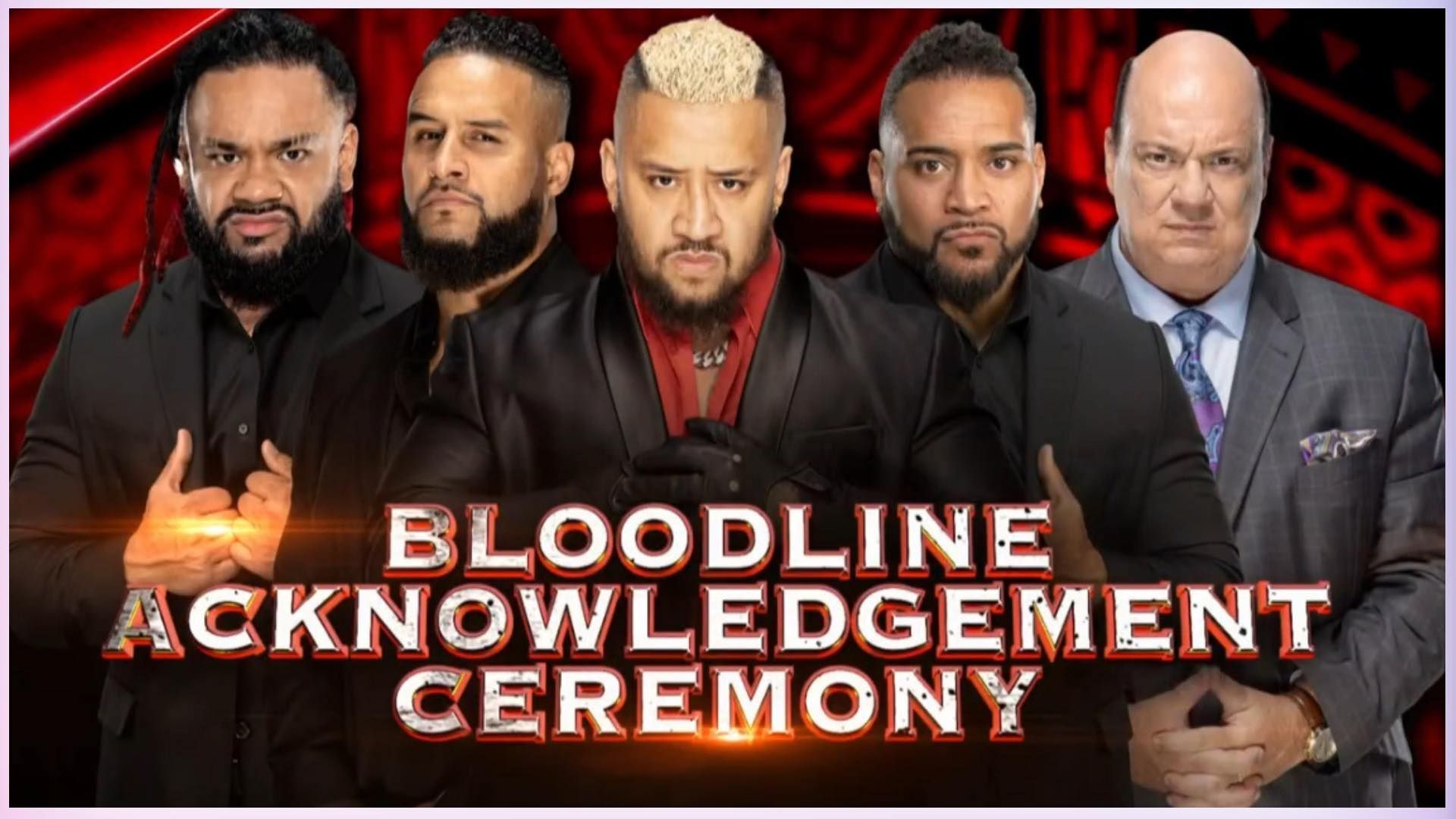 Absent star to make WWE return during The Bloodline Acknowledgement ...
