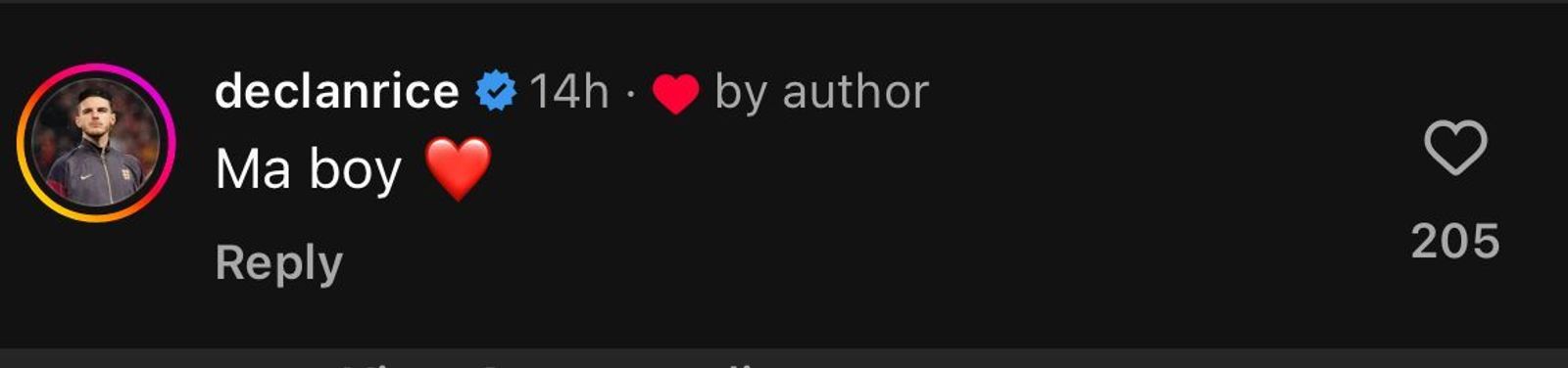 “Ma boy” - Declan Rice reacts as Arsenal transfer target shares ...