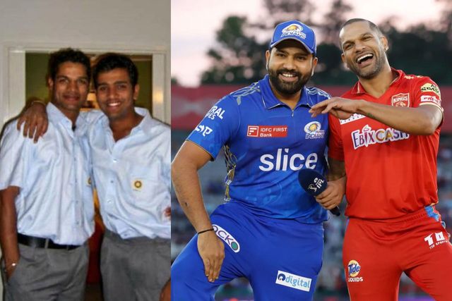 "Nice old memories" - Shikhar Dhawan shares a throwback picture with ...
