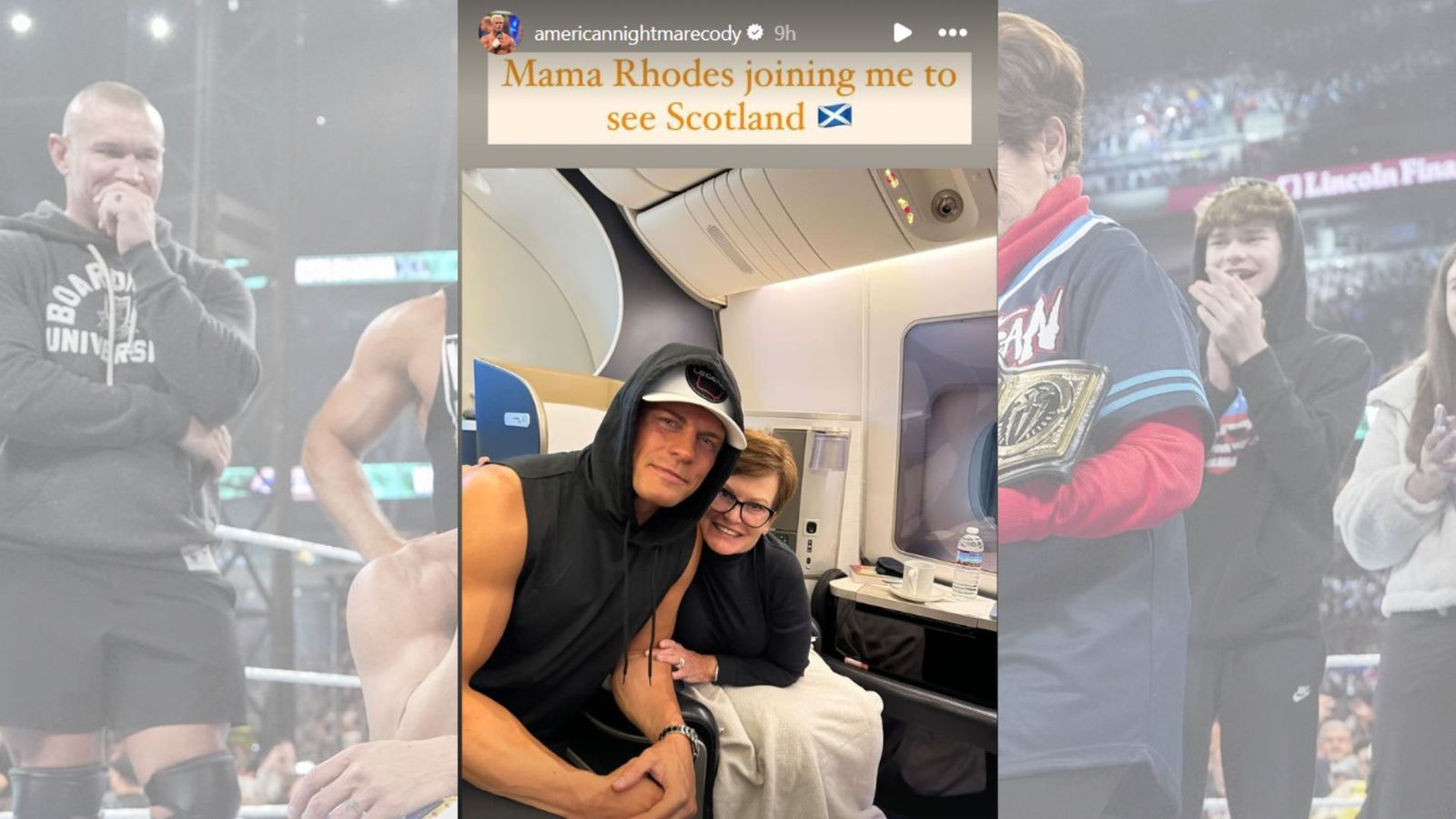 Cody Rhodes bringing his mother to Scotland is a very bad idea