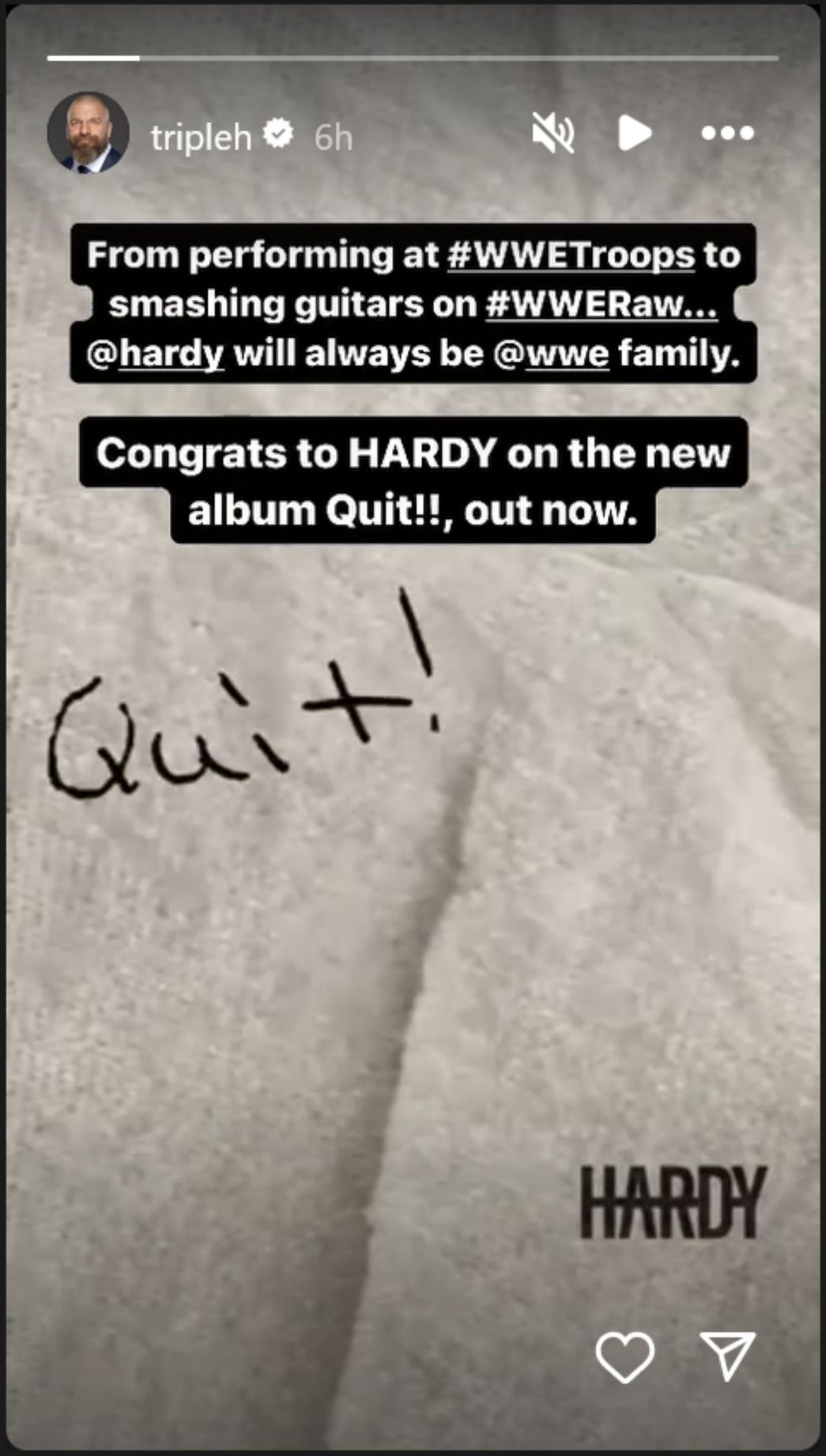 Triple H sends a message to major star who last appeared in WWE 532 ...