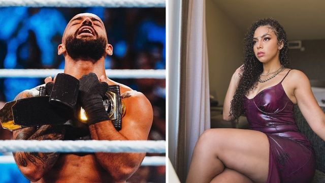 Samantha Irvin sends two-word message to Ricochet after his WWE contract expires