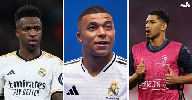 Jude Bellingham, Vinicius ranked outside top 10 in list of 20 highest-paid footballers in Europe ...