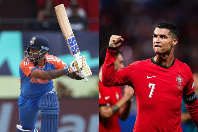 “Class is PERMANENT" - Suryakumar Yadav, Mohammed Siraj cheer for Cristiano Ronaldo after he ...