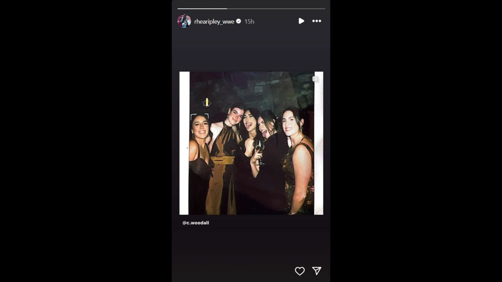 WWE star Rhea Ripley shares rare photo from her wedding