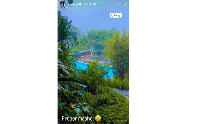 "Proper maahol" - Suryakumar Yadav enjoys rain in Kandy ahead of IND vs ...