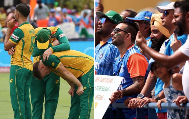 [Watch] Indian fans cheer up dejected South African players after 2024 ...