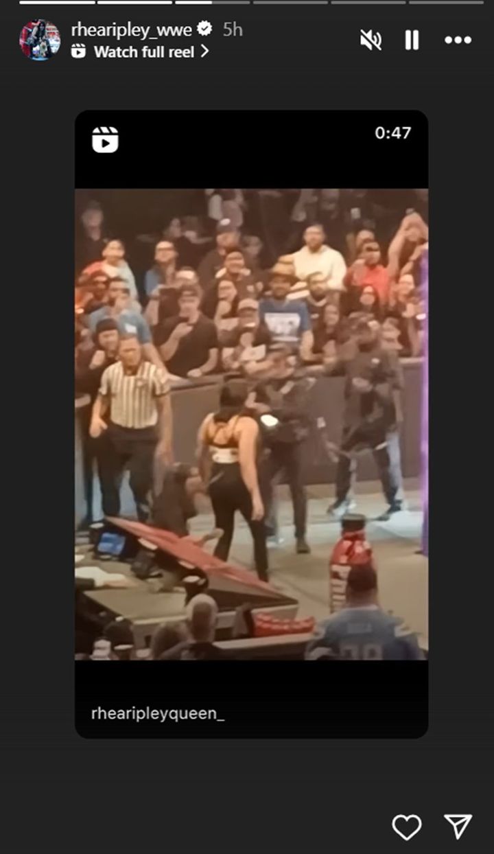 WWE: WWE called an audible during Rhea Ripley's return on RAW; footage ...