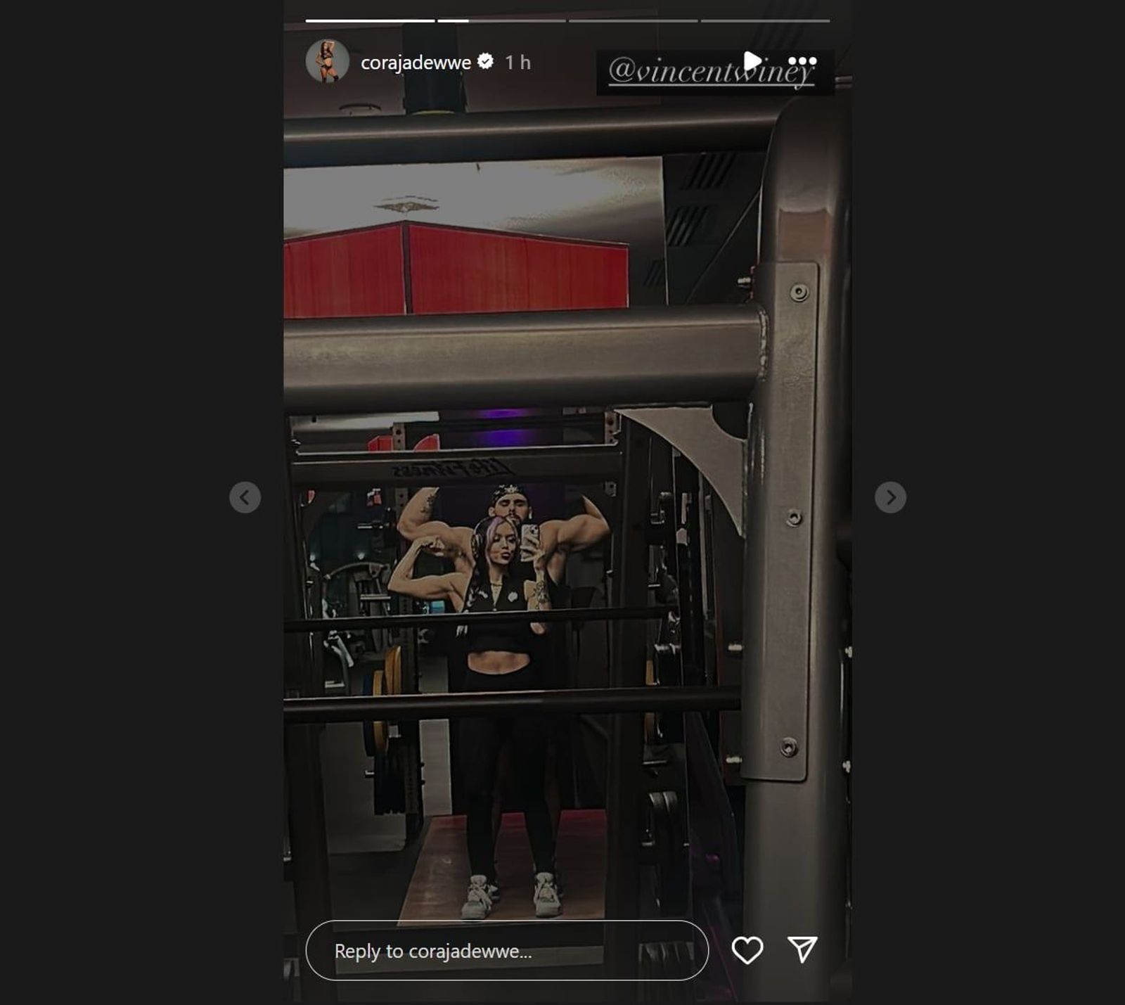 Cora Jade posts picture with her boyfriend after his recent RAW debut