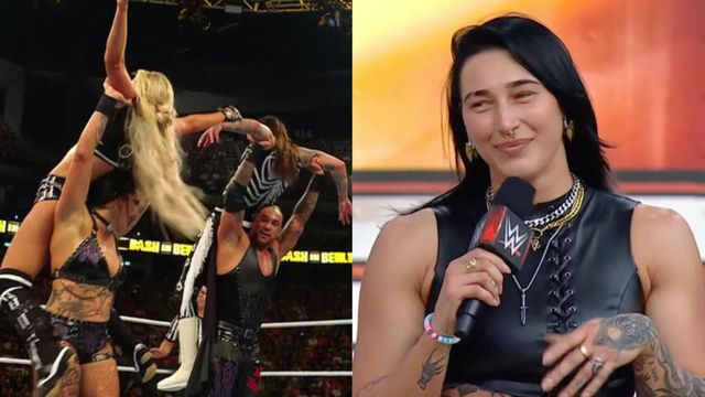 Rhea Ripley sends a three-word message after her and Damian Priest's win at Bash in Berlin