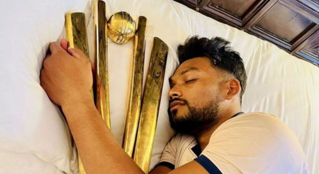 [Picture] “Good morning” - Bangladesh captain Najmul Hossain Shanto ...