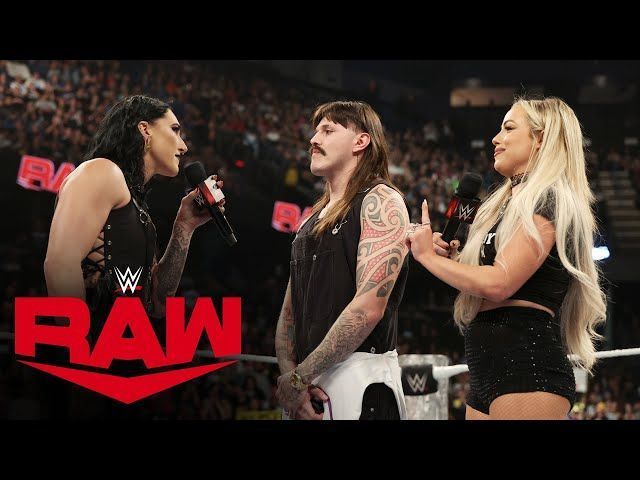 Major mistake with Rhea Ripley and Liv Morgan segment on WWE RAW ...