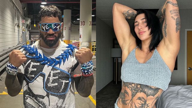 Rhea Ripley sends a message after Jey Uso wins the #1 contender's match ...