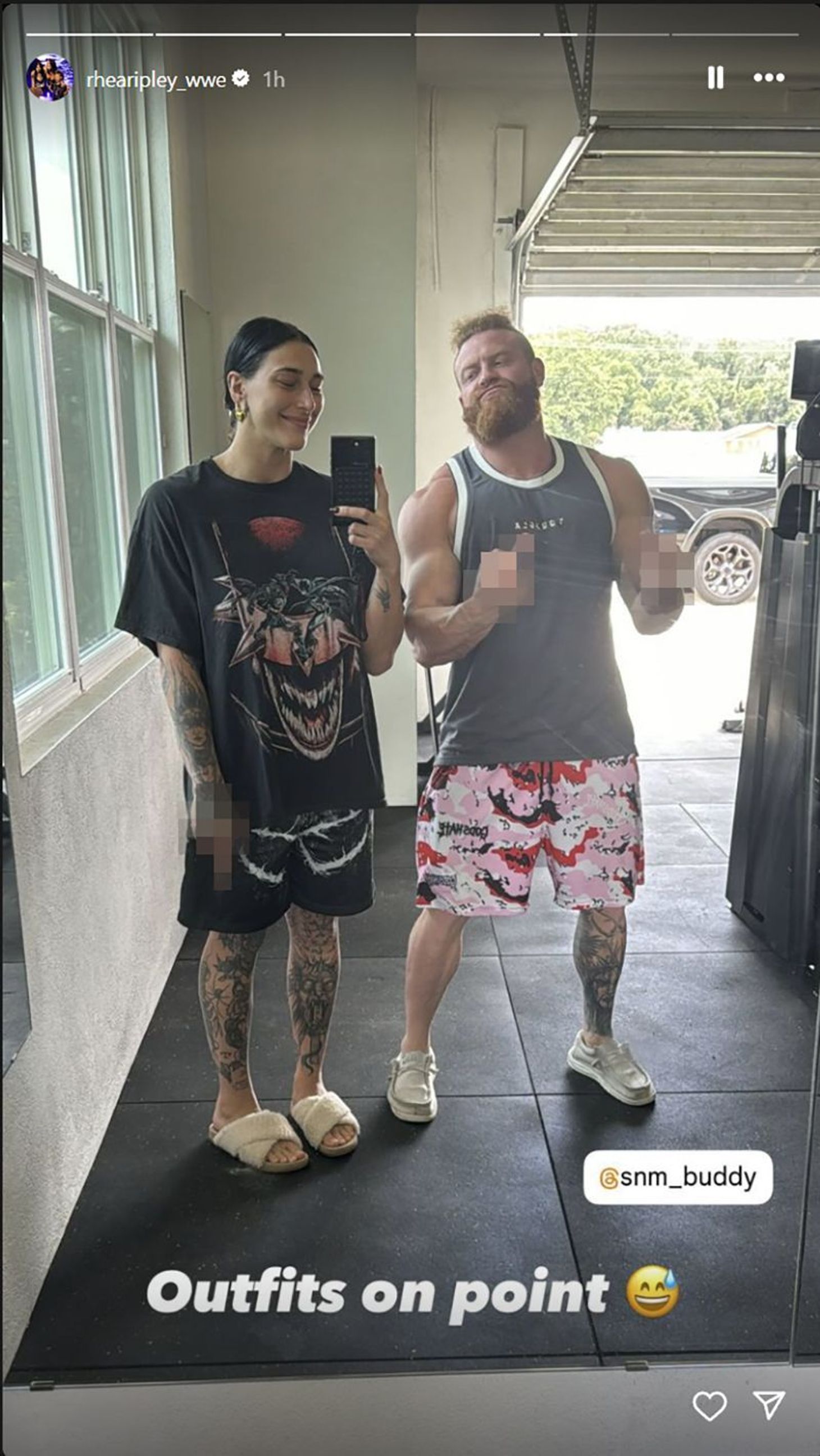 Rhea Ripley shares cute couples photo with her husband amid Dominik ...