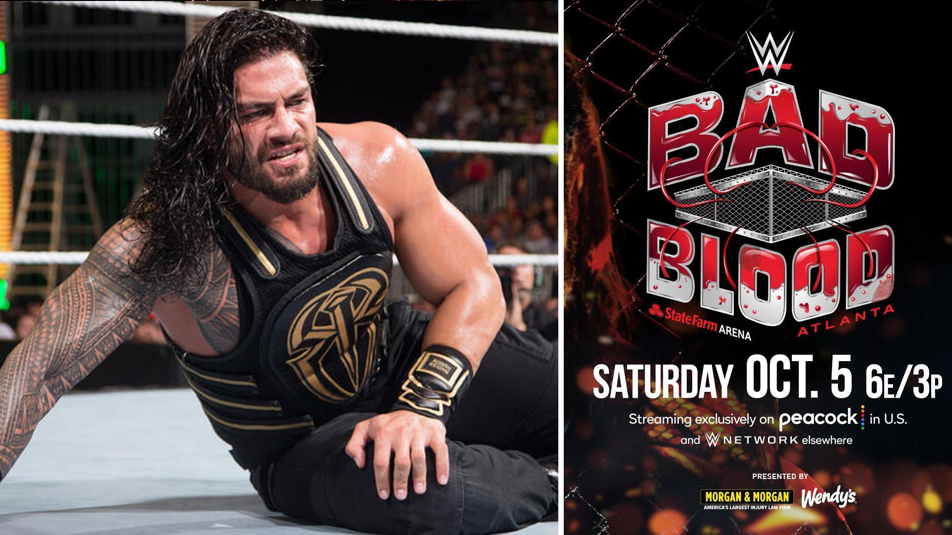 3 matches for Roman Reigns if he competes at WWE Bad Blood 2024?