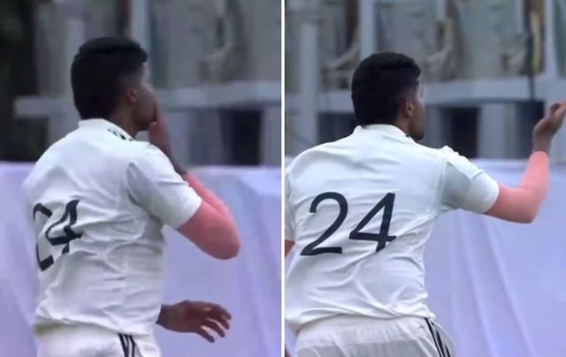 [Watch] Harshit Rana brings back 'flying kiss' celebration after ...