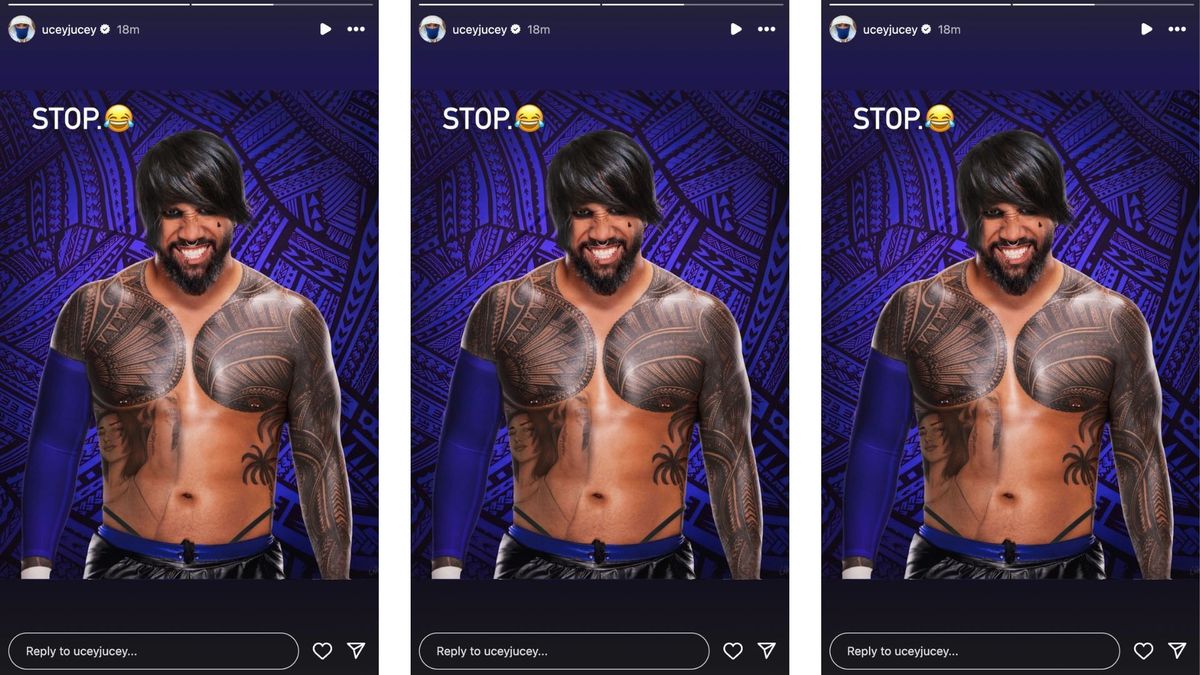 Jey Uso has one-word reaction to potentially changing his look to align with Rhea Ripley