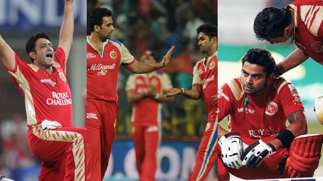 RCB playing 11 from Anil Kumble's IPL debut in 2008 - where are they now?