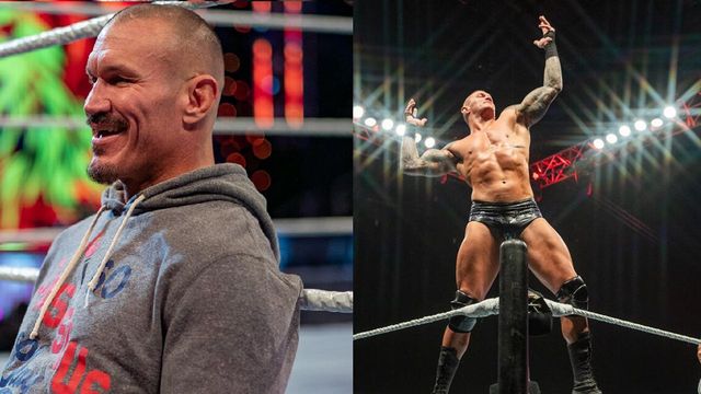 WWE star does Randy Orton's iconic pose in front of him; The Viper ...