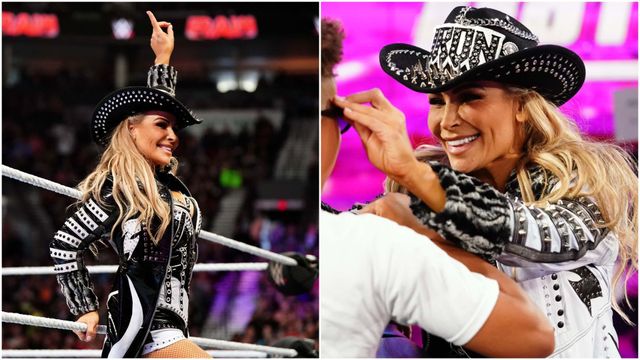Natalya sends congratulations to family member following major title win