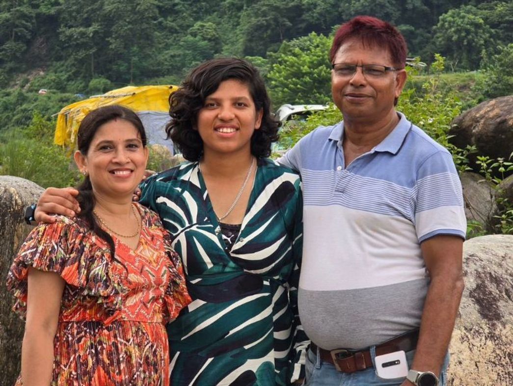 Richa Ghosh Family - Father, Mother, Siblings, Wife, Kids