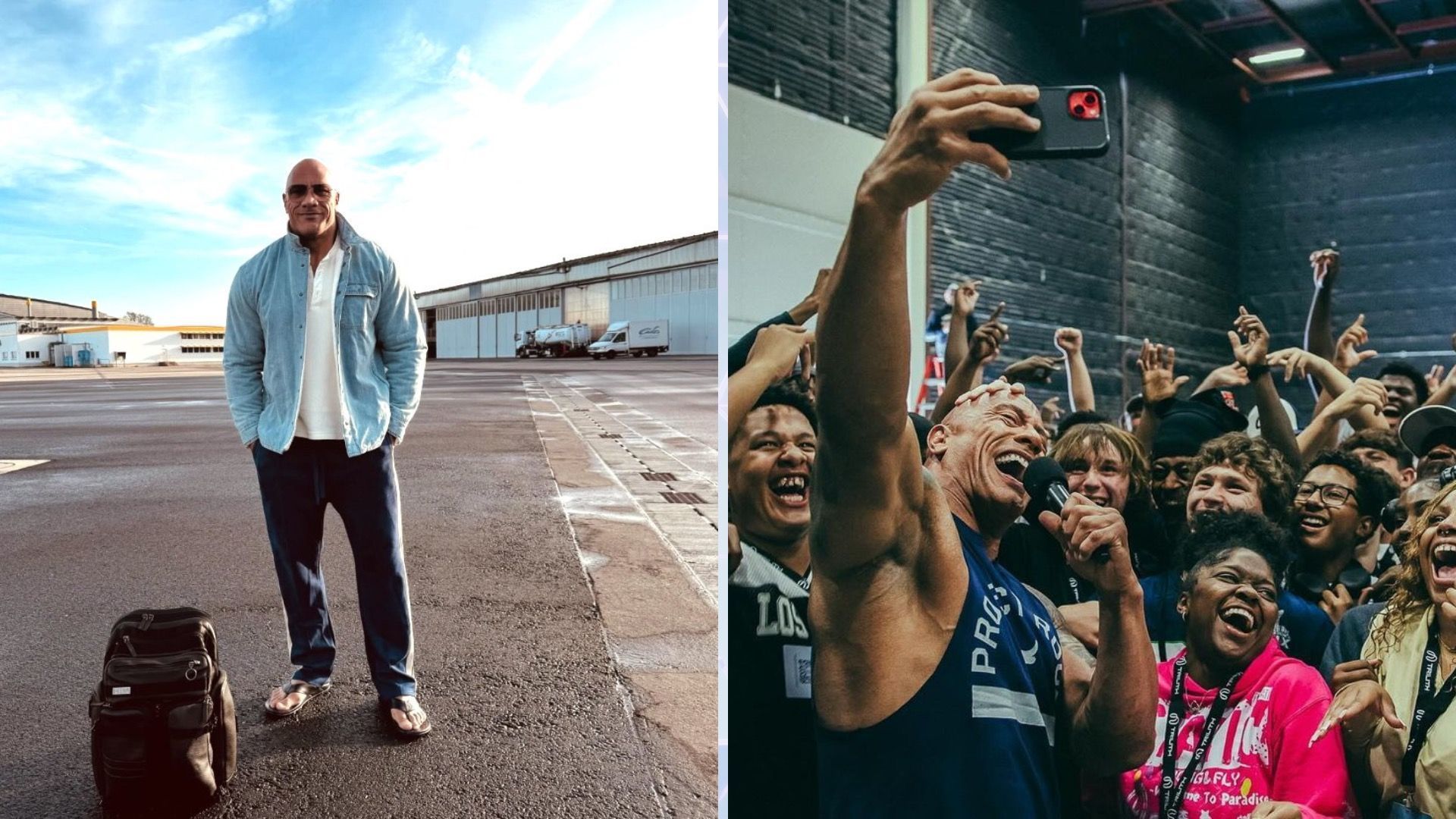 The Rock sends a message to fans; thanks them for an "emotional night"