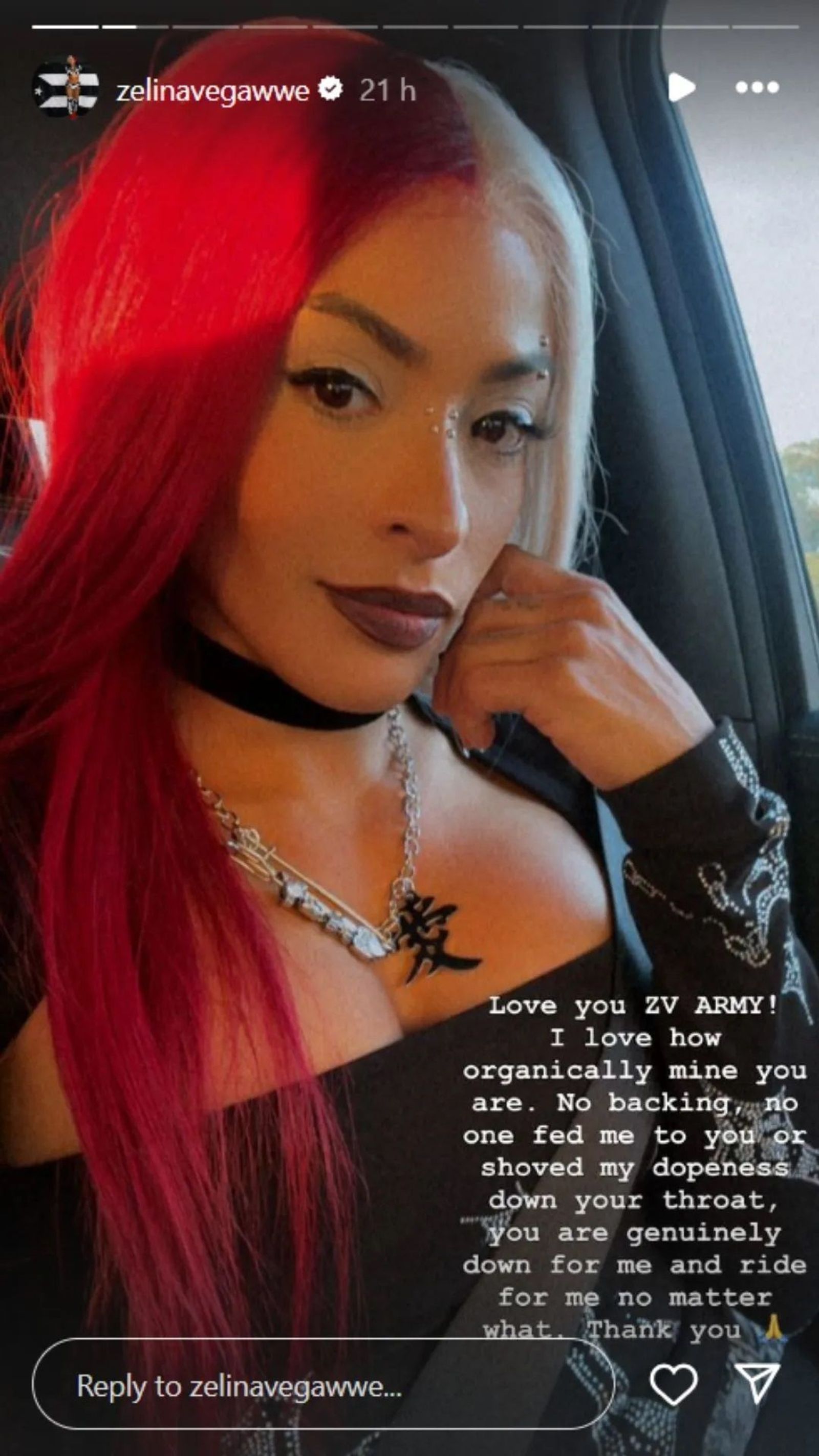 Zelina Vega reacts to potential team-up opportunity with her role model ...