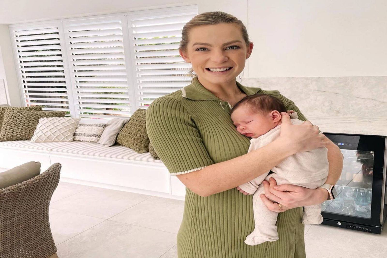 Who is Marnus Labuschagne's Wife, Rebekah Labuschagne.