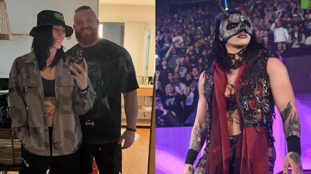 Buddy Matthews sends a four-word message after wife Rhea Ripley copies ...