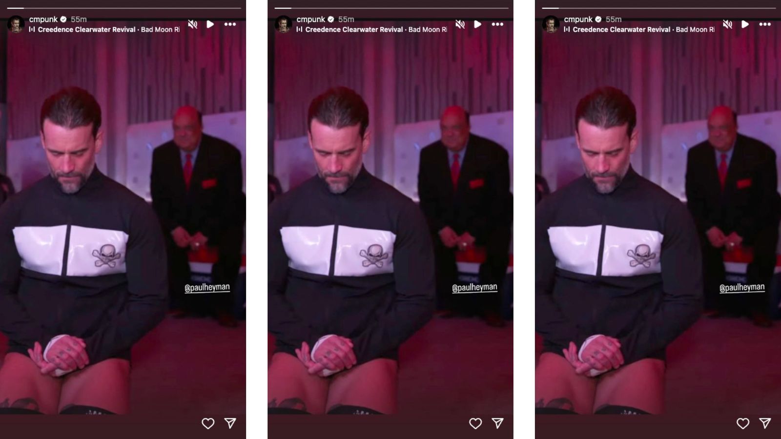 CM Punk shares cryptic photo with Paul Heyman following WWE RAW