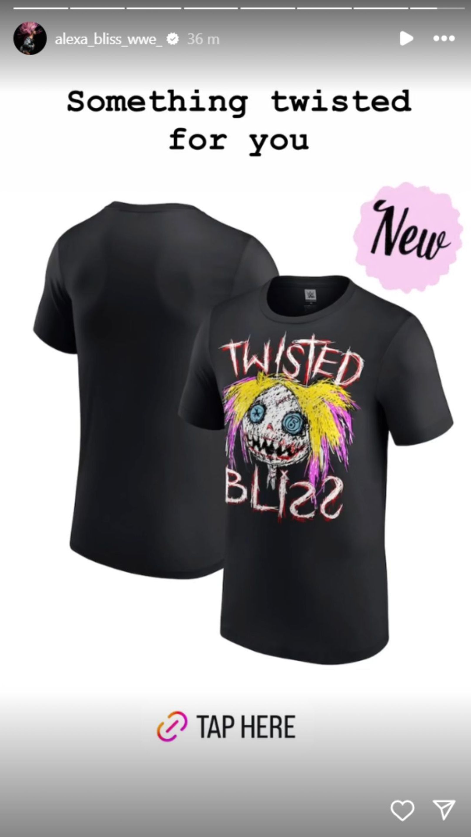 Alexa Bliss drops major tease with recent merch release