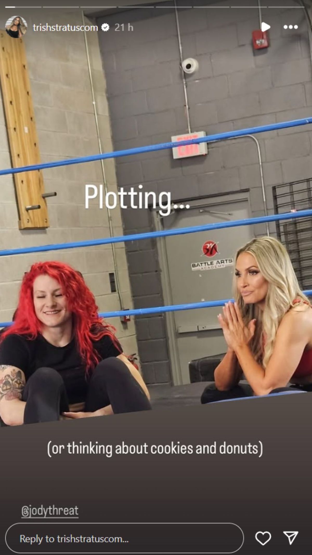 WWE: “Plotting” - Trish Stratus drops major tease ahead of Elimination ...