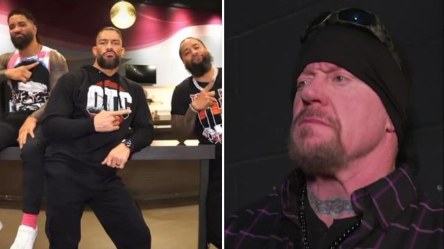 WWE legend The Undertaker reveals real-life Bloodline member used to ...