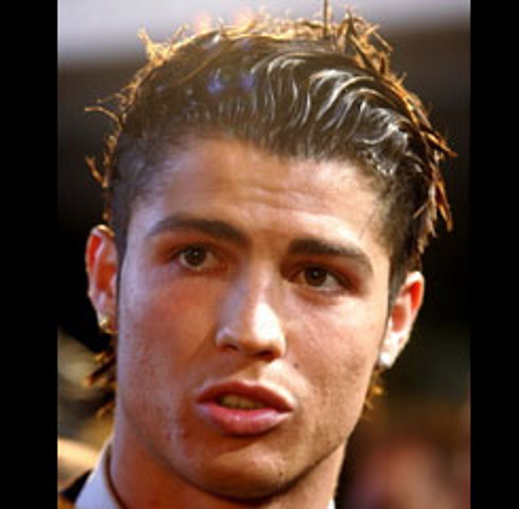 Cristiano Ronaldo's changing hair-styles over the years