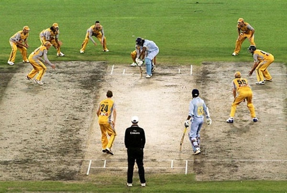 Five most offensive fields set in international cricket